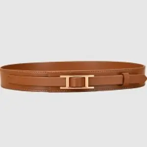 BELLE & BLOOM Just A Crush Leather Belt - Brown
