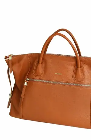 BELLE & BLOOM Wild Heart Weekender Bag - Camel