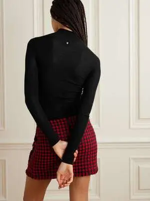 Versace Virgin Wool Turtleneck Sweater