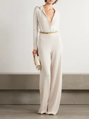 TOM FORD Cashmere And Silk-blend Jumpsuit