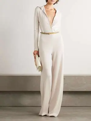 TOM FORD Cashmere And Silk-blend Jumpsuit