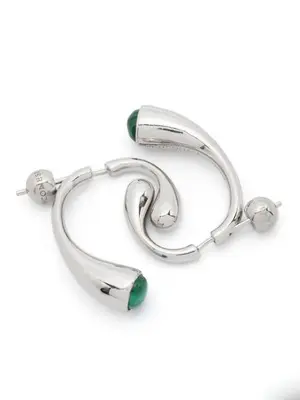 PANCONESI Malakite Earrings