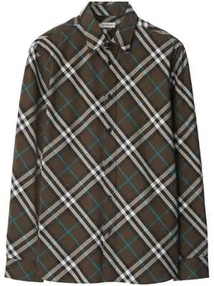 Burberry Check-pattern Shirt
