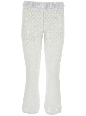 Valentino Garavani Straight Hem Pants For Women