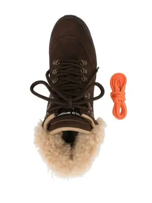 Polo Ralph Lauren Shearling-trim Hiking Boots
