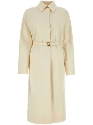 Fendi Drop Shoulder Coats For Women
