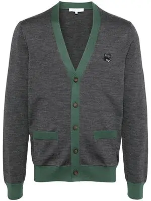 Maison Kitsuné Bold Fox Head Patch Cardigan