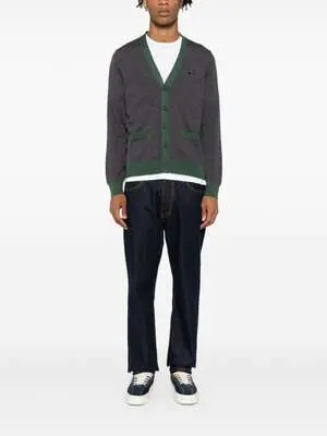 Maison Kitsuné Bold Fox Head Patch Cardigan