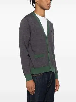 Maison Kitsuné Bold Fox Head Patch Cardigan