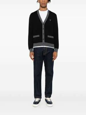 Maison Kitsuné Bold Fox Head Patch Cardigan