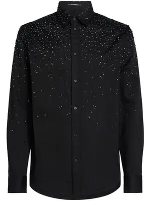 Karl Lagerfeld Rhinestone-dégradé Shirt