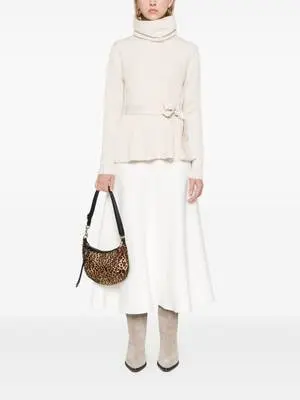 Zimmermann Illustration Peplum Sweater