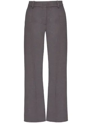 Valentino Garavani Compact Drap Trousers - Grey