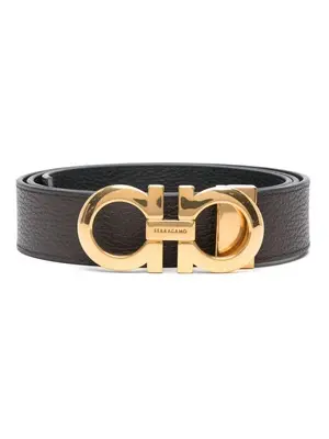 FERRAGAMO Reversible Gancini Belt
