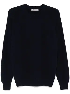 FILERIA Crew-neck Sweater - Blue