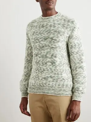 Loro Piana Gnifetti Textured-knit Cashmere Sweater