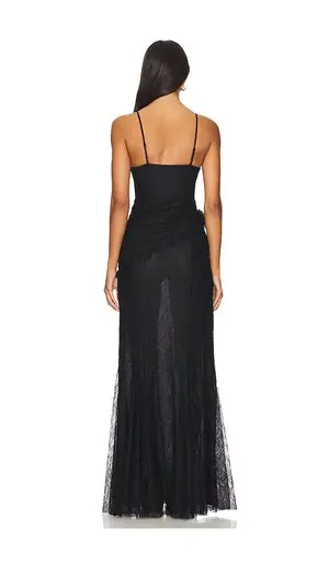 Majorelle Salma Gown - Black