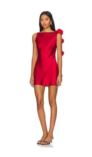 LOVERS AND FRIENDS Mariam Mini Dress - Red