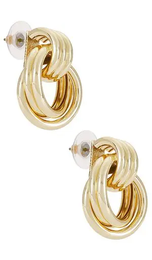 Baublebar Interlocking Hoop Earrings