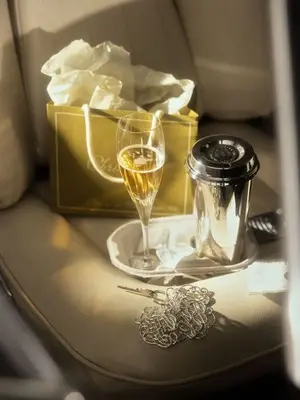 Christofle Iriana Champagne Flutes