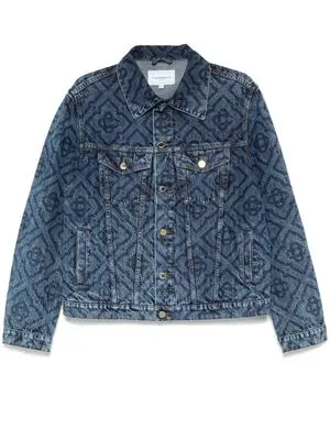 Casablanca Laser Monogram Denim Jacket