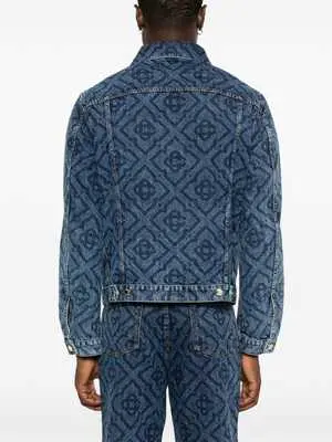 Casablanca Laser Monogram Denim Jacket