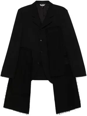 BLACK COMME DES GARÇONS Deconstructed Blazer