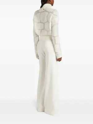 GENNY Chunky-knit Jumper - White
