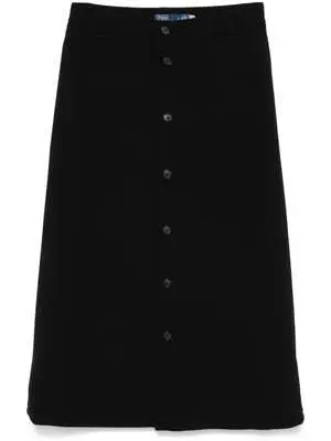 Polo Ralph Lauren A-line Midi Skirt
