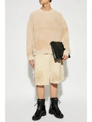 Dsquared2 Logo-print Sweatshirt - Neutrals