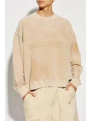 Dsquared2 Logo-print Sweatshirt - Neutrals