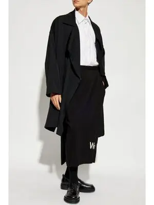 Yohji Yamamoto Text-print Skirt
