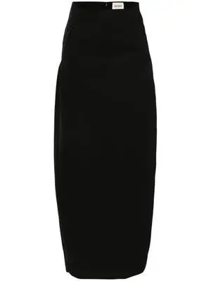 Khaite Lauson Straight Skirt