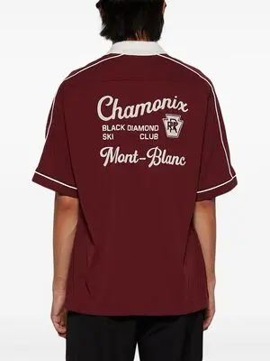 Rhude Chamonix Mont-blanc Bowling Shirt - Red