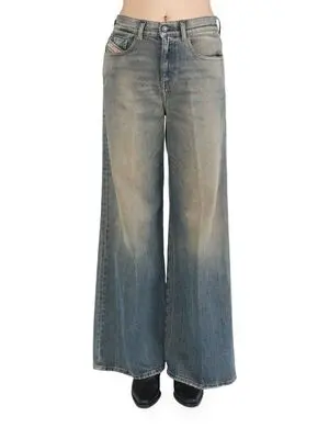 DIESEL Wide-leg Jeans