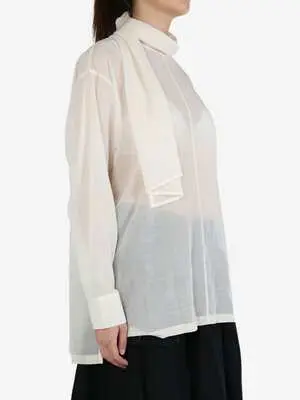 Issey Miyake Sheer Blouse