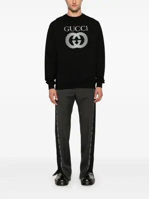 Gucci Interlocking G-appliqué Sweatshirt