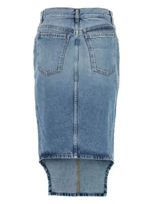 Givenchy Denim Pencil Skirt