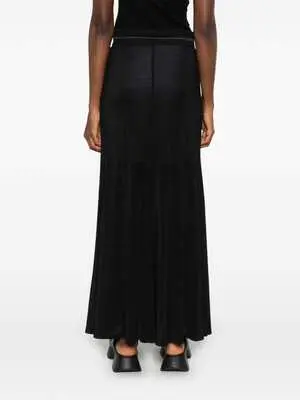Helmut Lang Flared Midi Skirt
