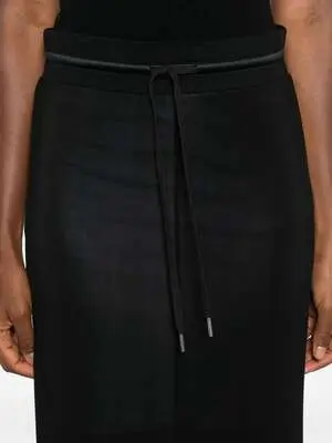 Helmut Lang Flared Midi Skirt