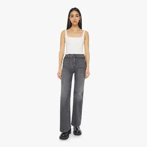 MOTHER The Patch Pocket Twister Sneak Up In Smoke Jeans