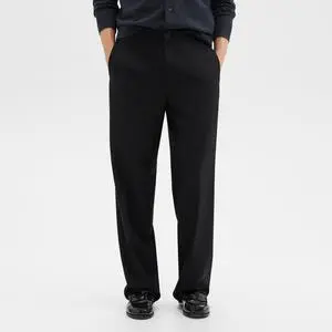 Theory Wide-leg Drawstring Pant - Black