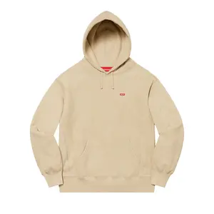 Supreme Small Box Hooded Sweatshirt - Tan