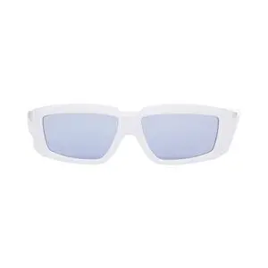 Rick Owens Rick Sunglasses /silver - Cream