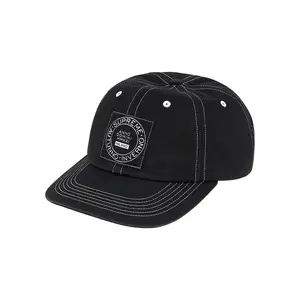 Supreme Milano Patch 6-panel Cap - Black