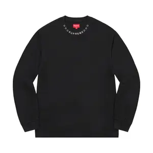 Supreme Stars Collar Top Black