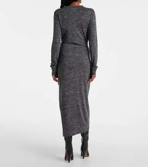 MARANT ETOILE Lisy Midi Dress
