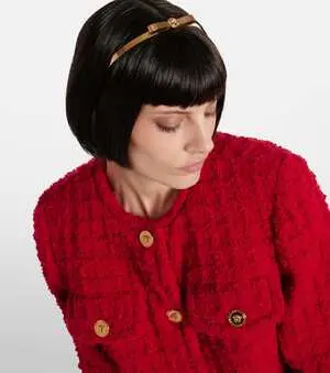 Versace Medusa Bow Headband