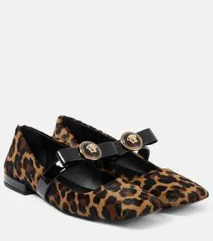 Versace Mid Calf Flats For Women