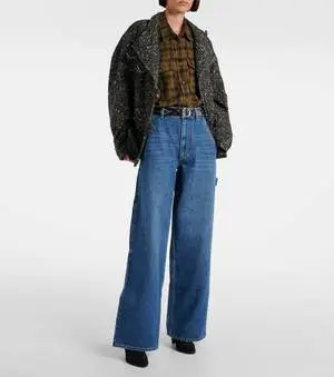 MARANT ETOILE Solene Wide-leg Jeans